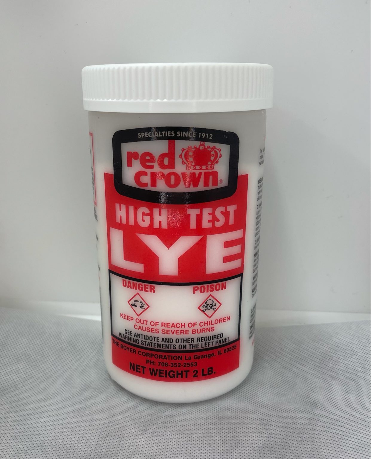 LYE (Sodium Hydroxide) - Zenith Supplies